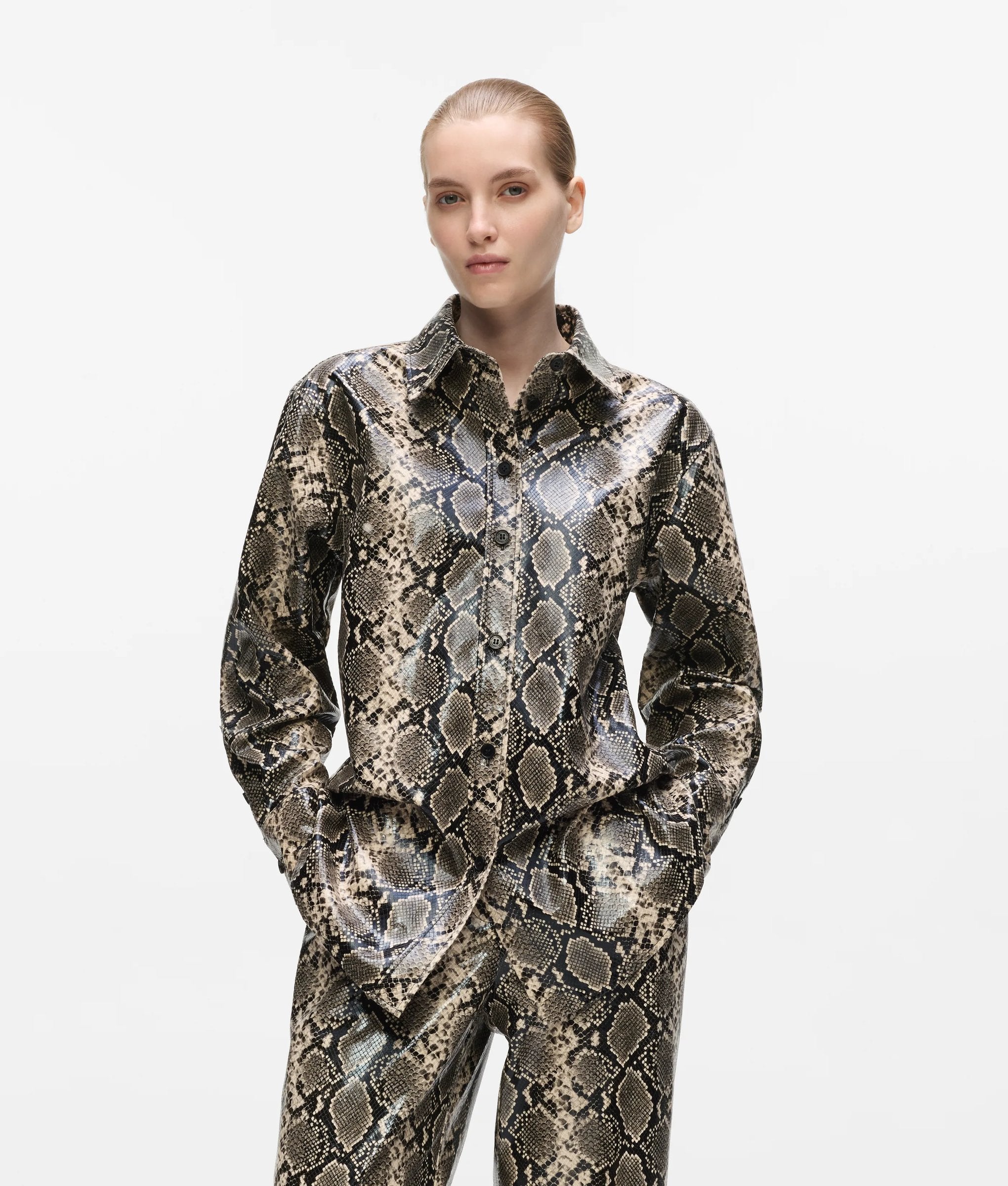 HUGO high-neck jacket